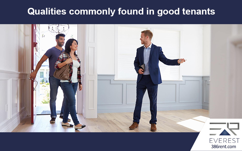 Qualities commonly found in good tenants