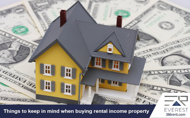 Things to keep in mind when buying rental income property